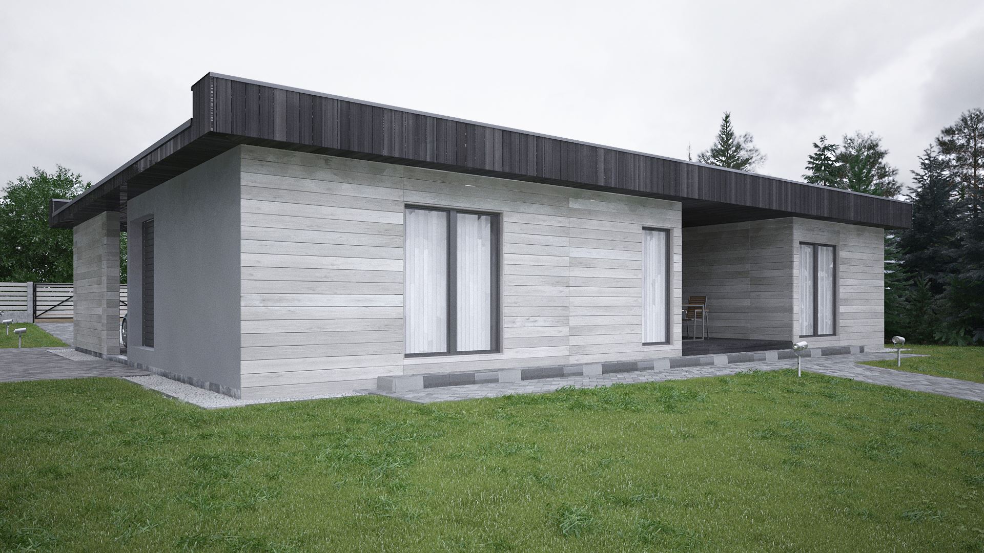 Модификация дома под ключ МК-1 / Дом под ключ Минск - Multihouse